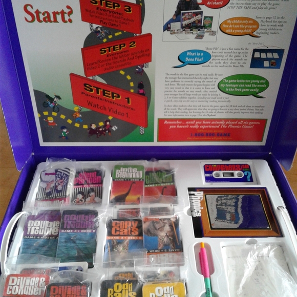 A better way of learning | Toys | Vtg 9s The Phonics Game Vhscassette ...
